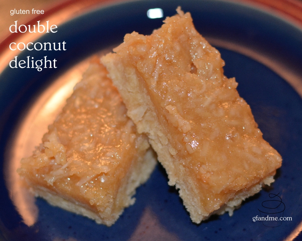 double coconut delight - gf and me